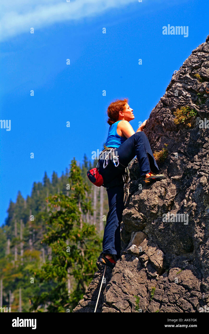 Mountaineer / Free Climber Stock Photo - Alamy