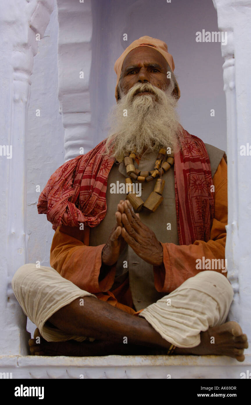 A Gorakhnathi Yogi from Mahayogi Machhendra Nath Temple in Pushkar ...