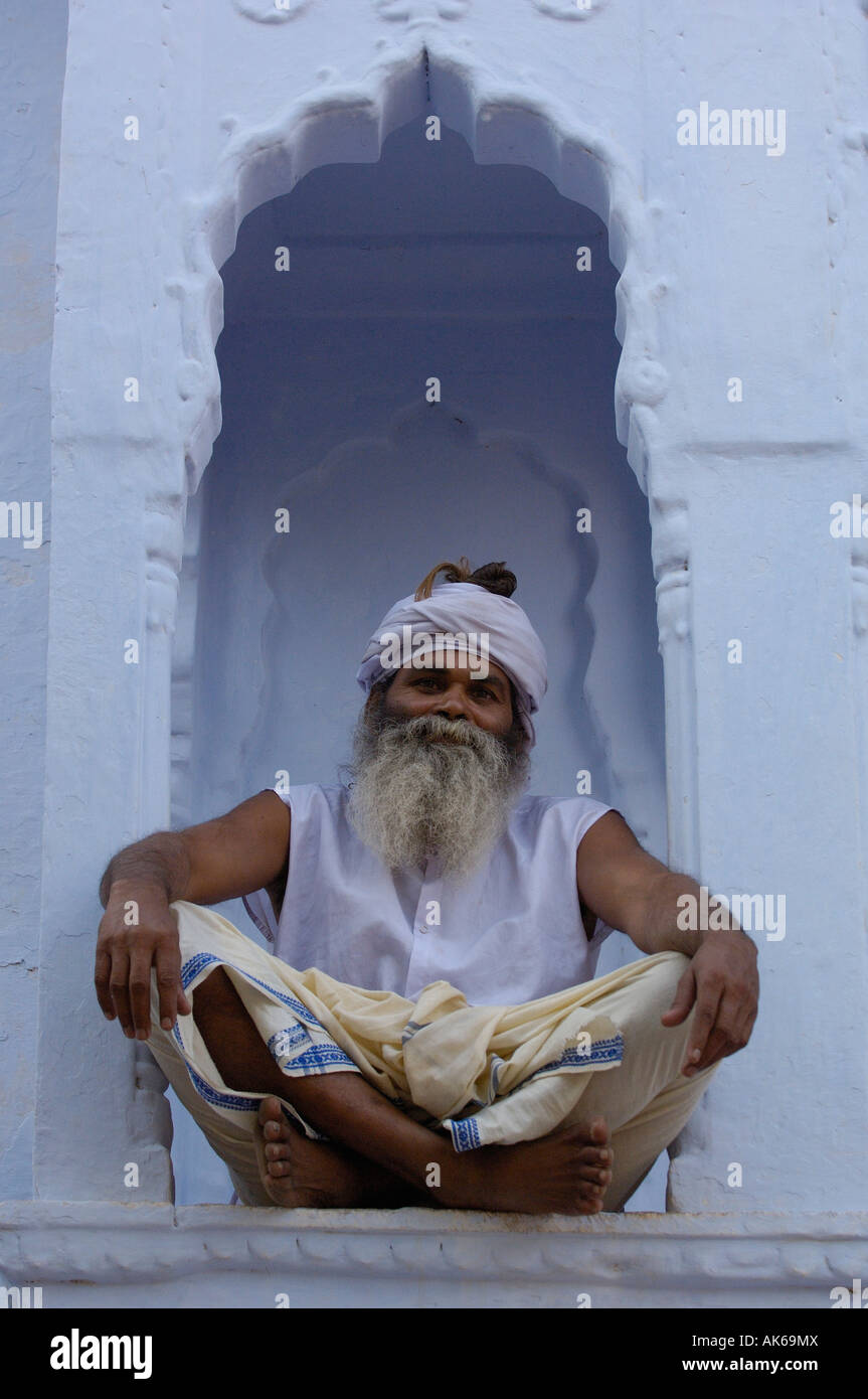 A Gorakhnathi Yogi from Mahayogi Machhendra Nath Temple in Pushkar ...