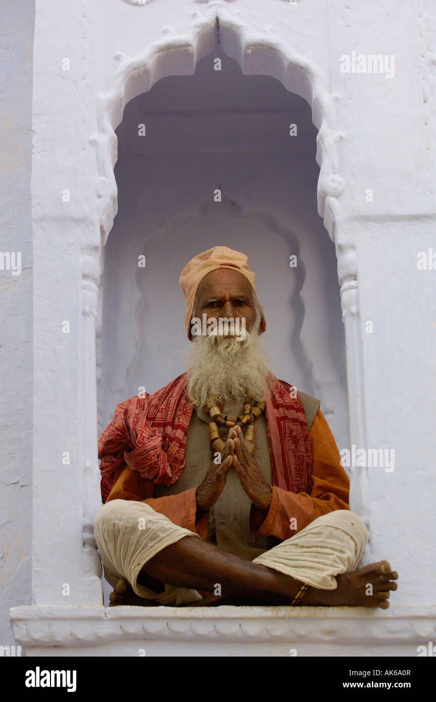 A Gorakhnathi Yogi from Mahayogi Machhendra Nath Temple in Pushkar ...