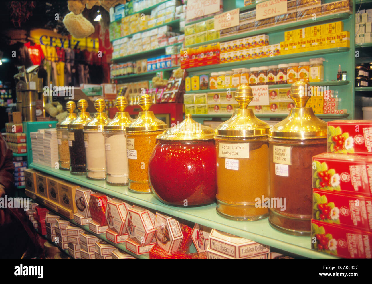 turkey Istanbul grand bazaar market souk Stock Photo - Alamy
