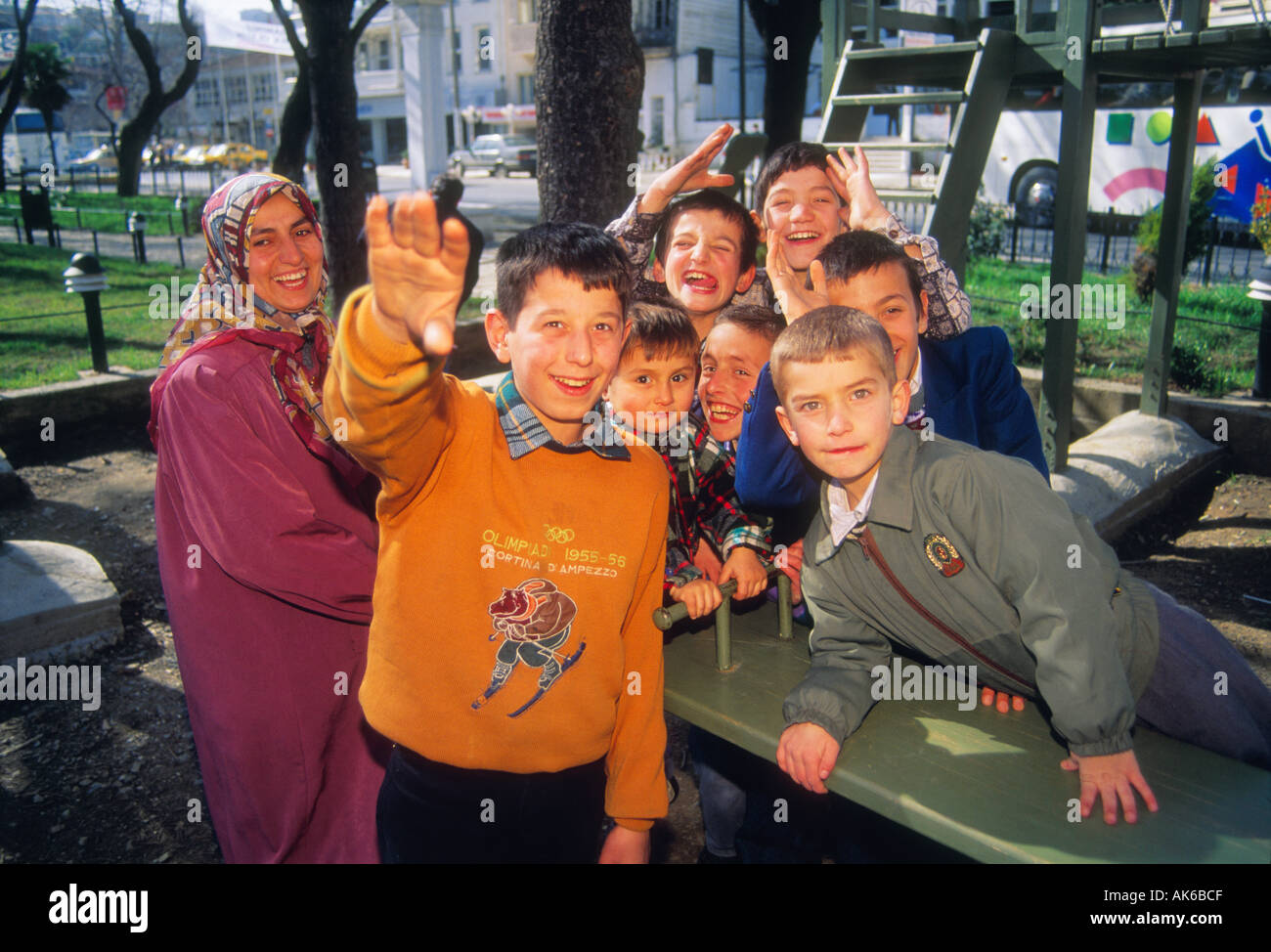 Turkey Istanbul children Stock Photo - Alamy