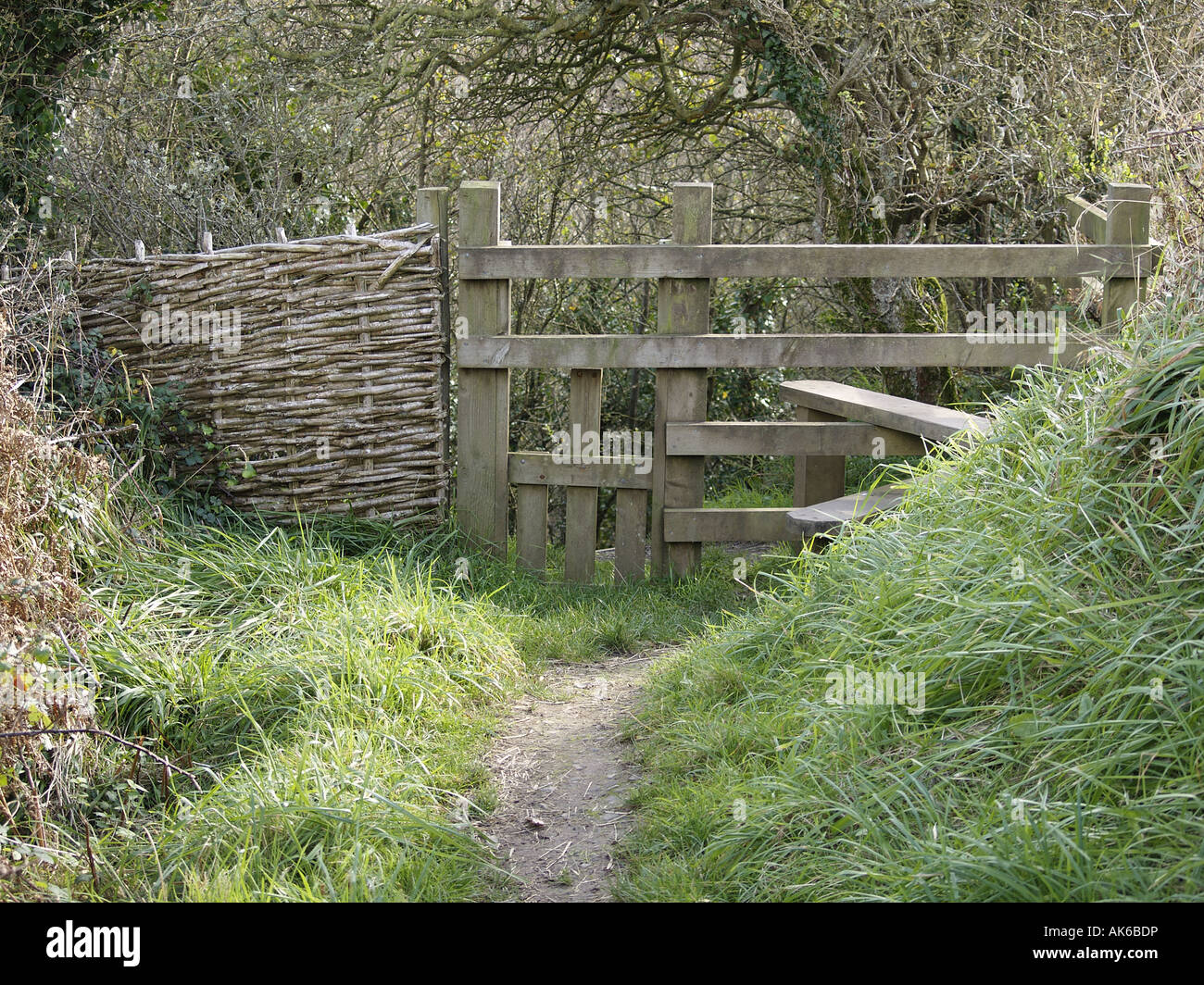 Fence stile hi-res stock photography and images - Alamy