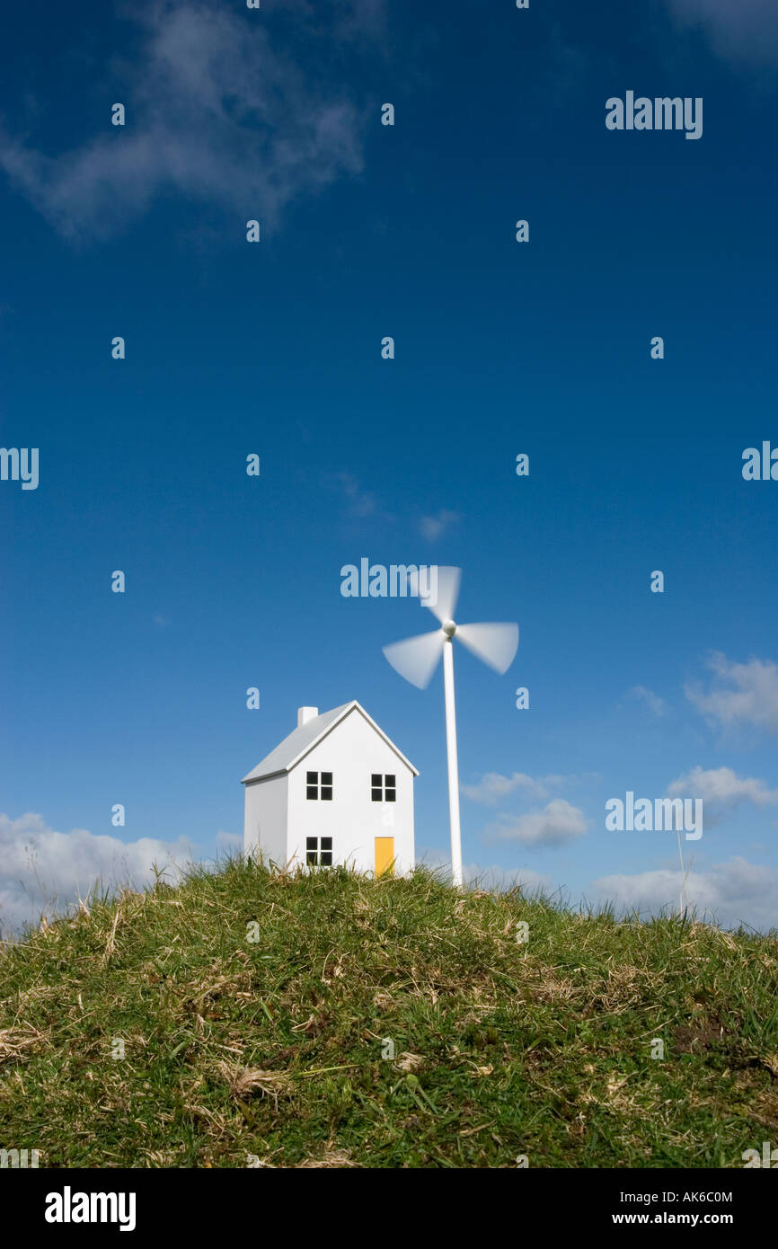 Wind generator house hi-res stock photography and images - Alamy