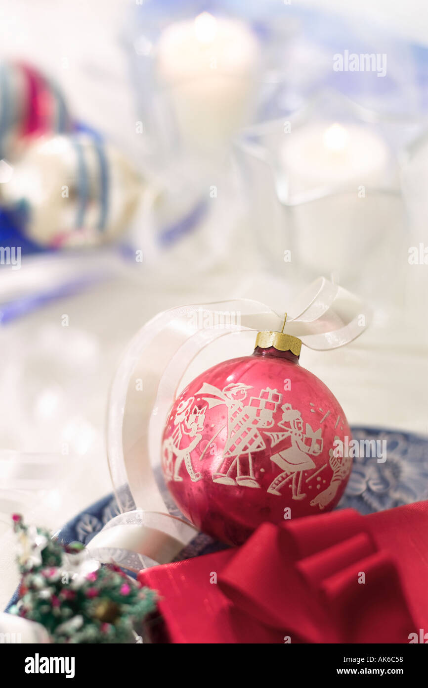 Christmas Ornament and Package Stock Photo - Alamy
