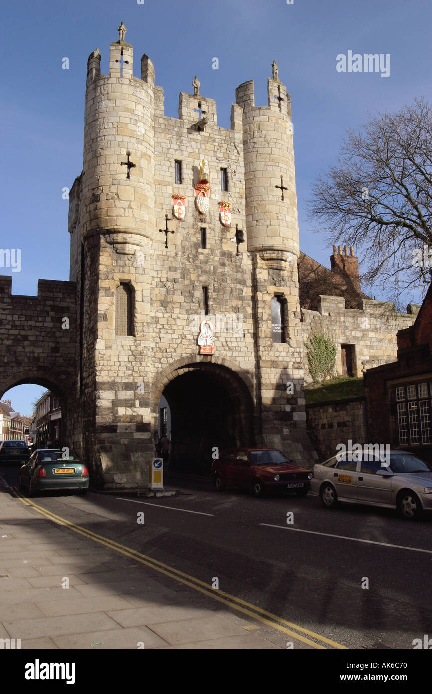 Micklegate Bar York Stock Photo - Alamy