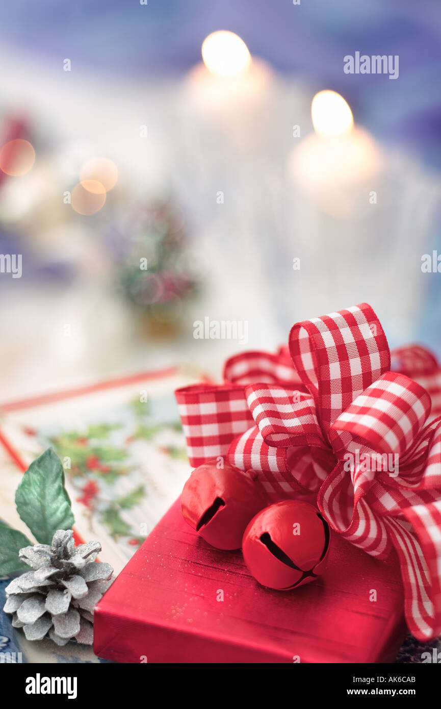 Christmas bells on package hi-res stock photography and images - Alamy