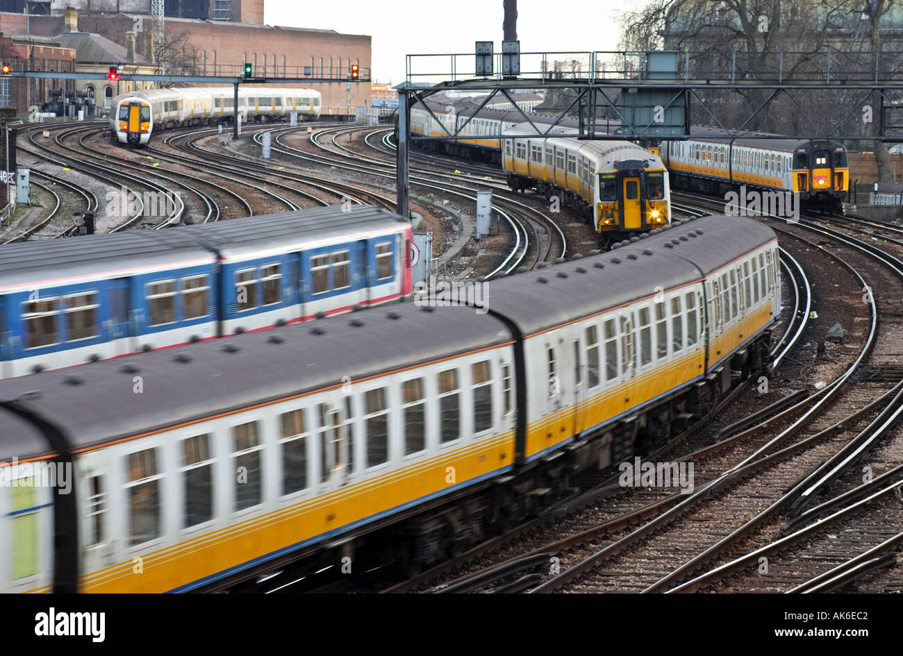 Railway trains hi-res stock photography and images - Alamy