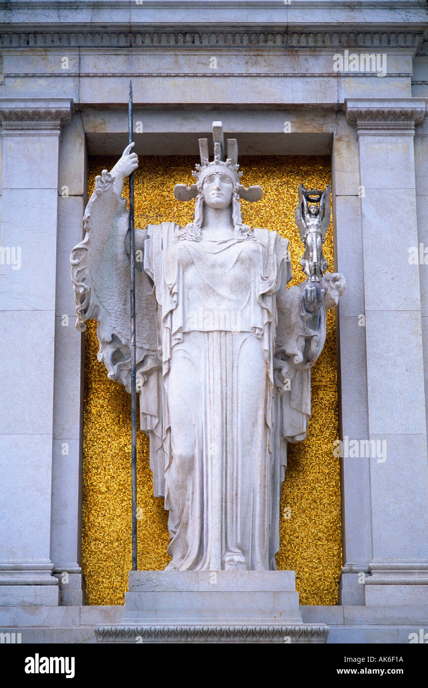 Rome Italy Victor Emmanuel II Monument Commemorating the Unification of ...