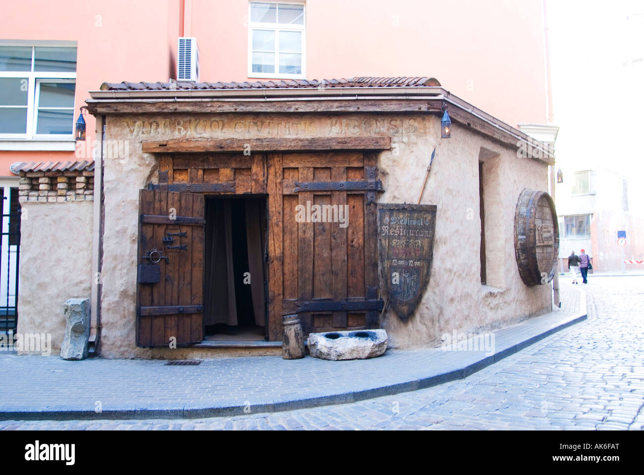 Restaurant Rozengrals / Riga Stock Photo - Alamy