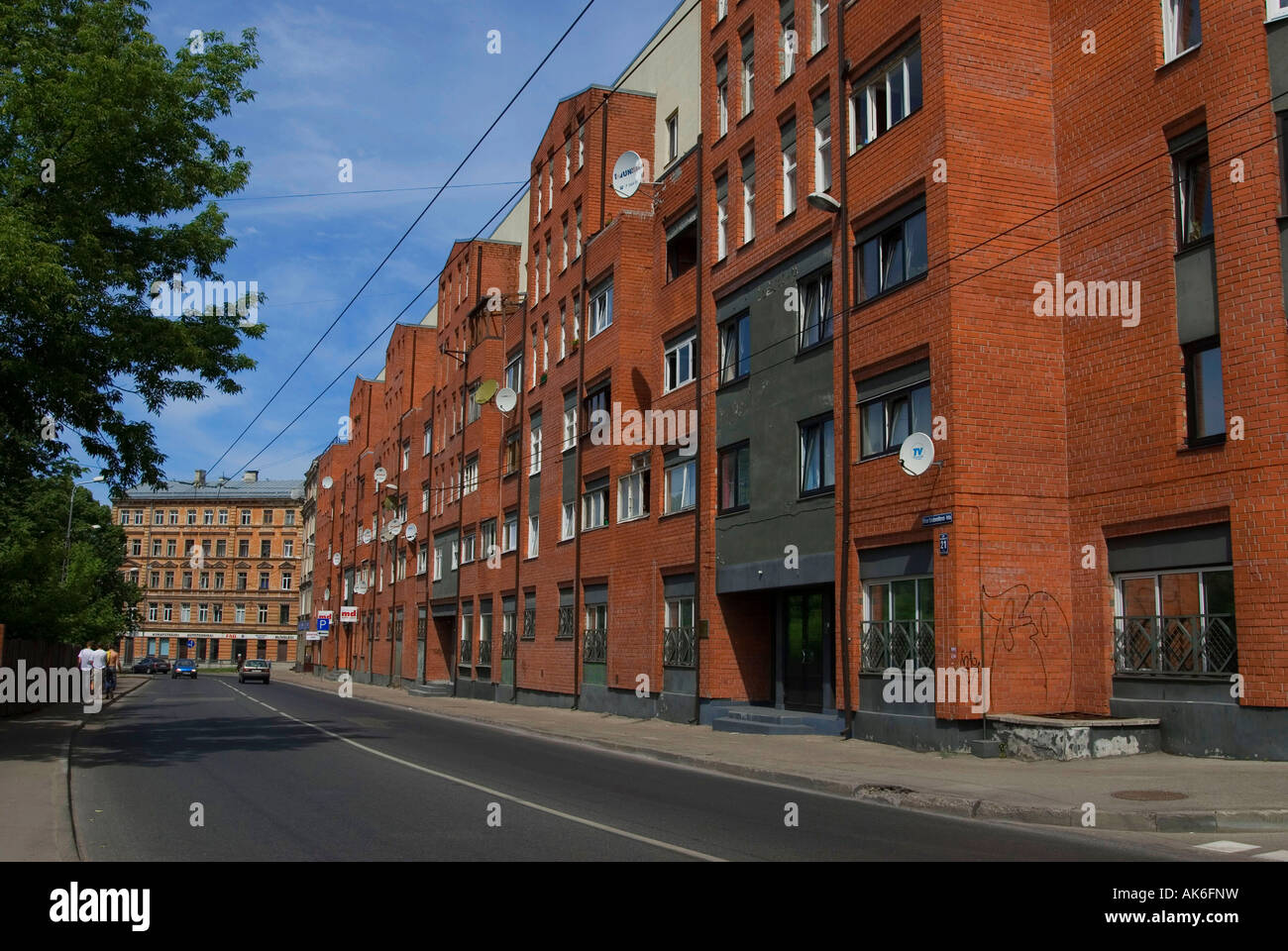 Moscow suburb / Riga Stock Photo - Alamy