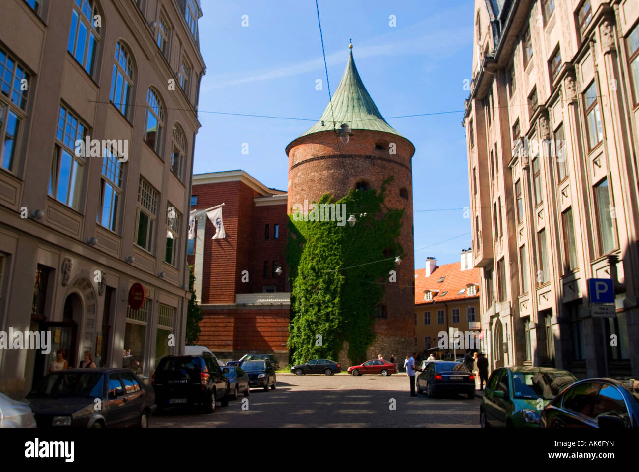 Powder tower / Riga Stock Photo - Alamy