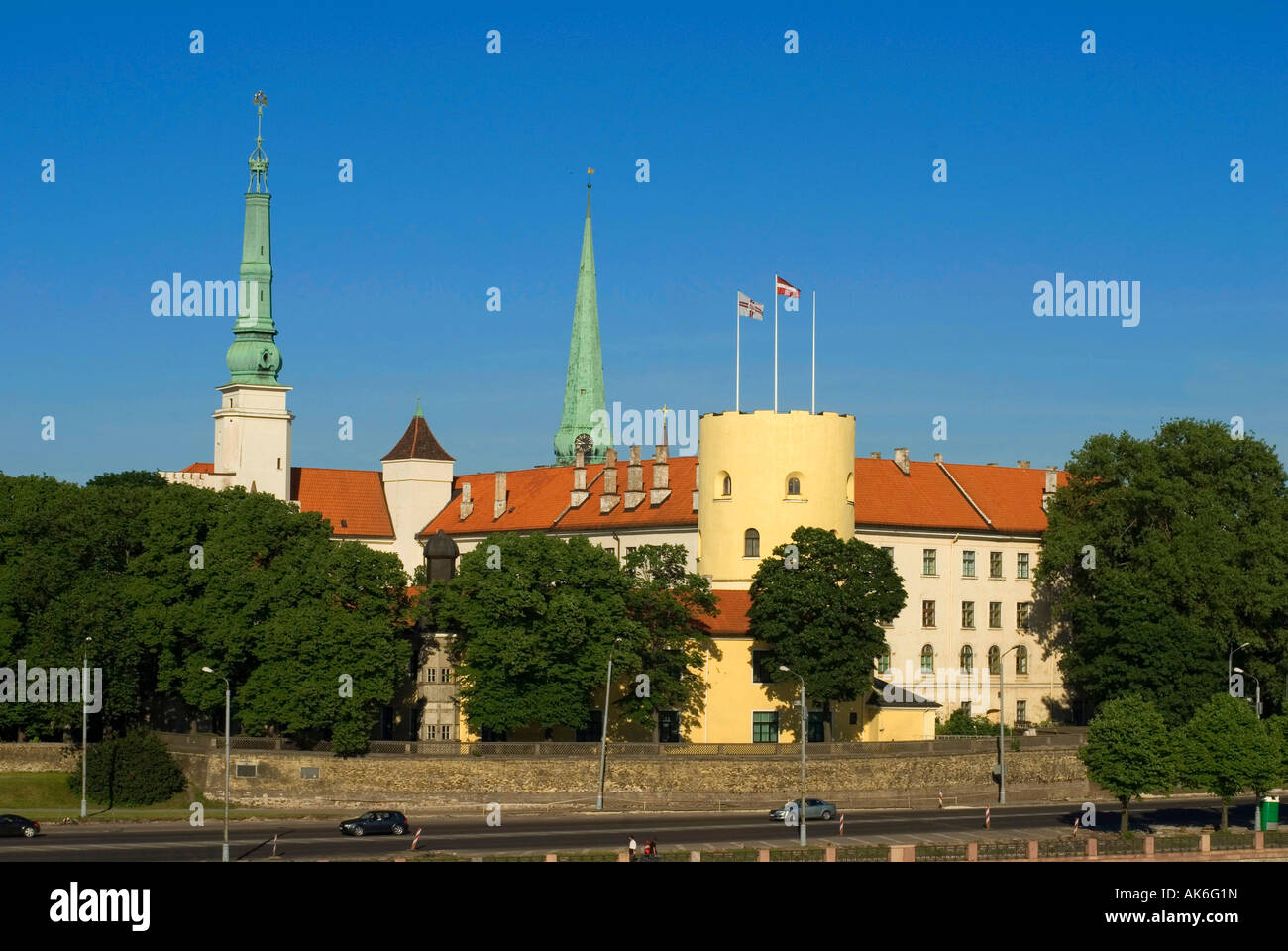 Castle / Riga Stock Photo - Alamy