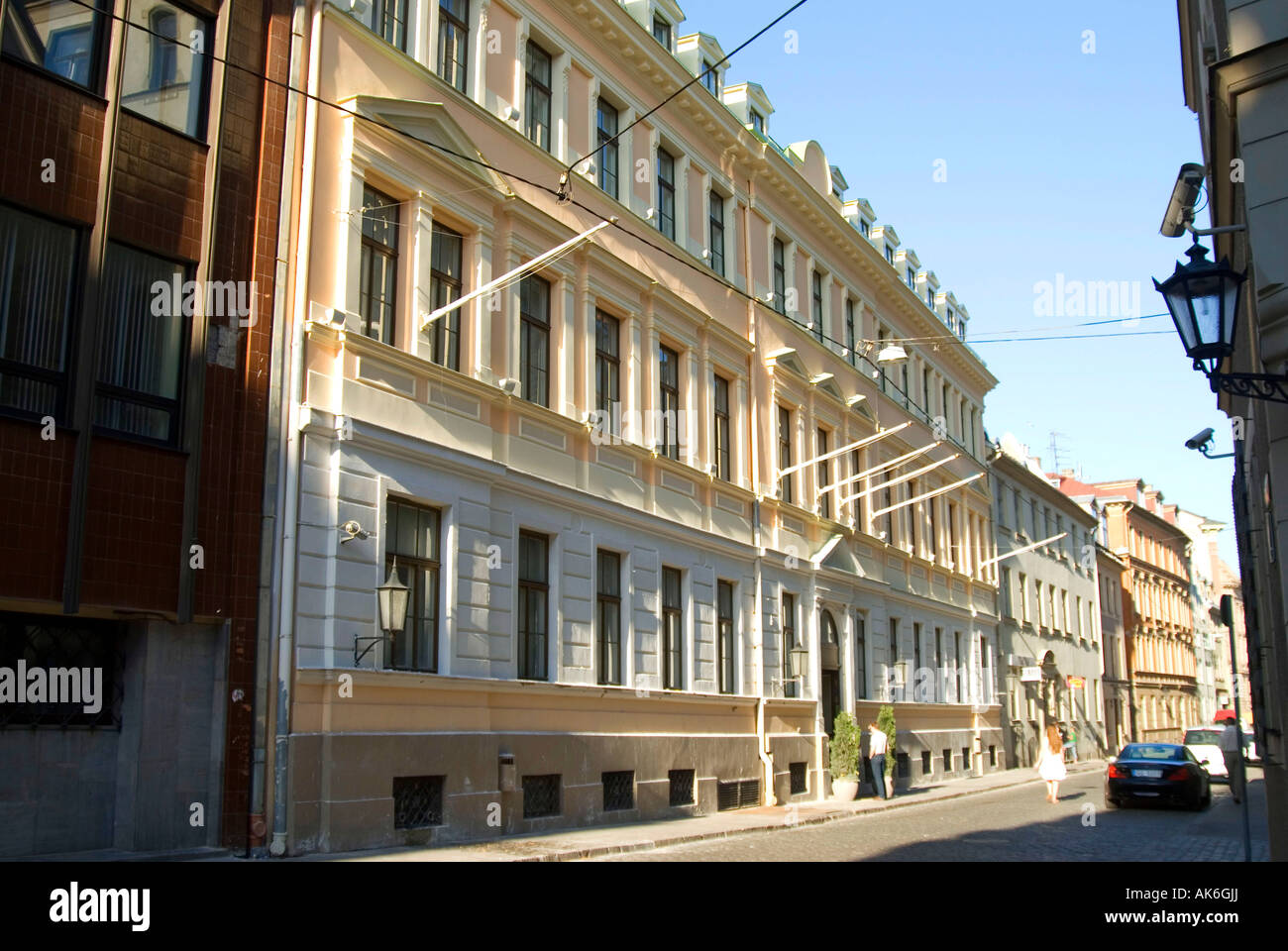Grand Palace Hotel / Riga Stock Photo - Alamy