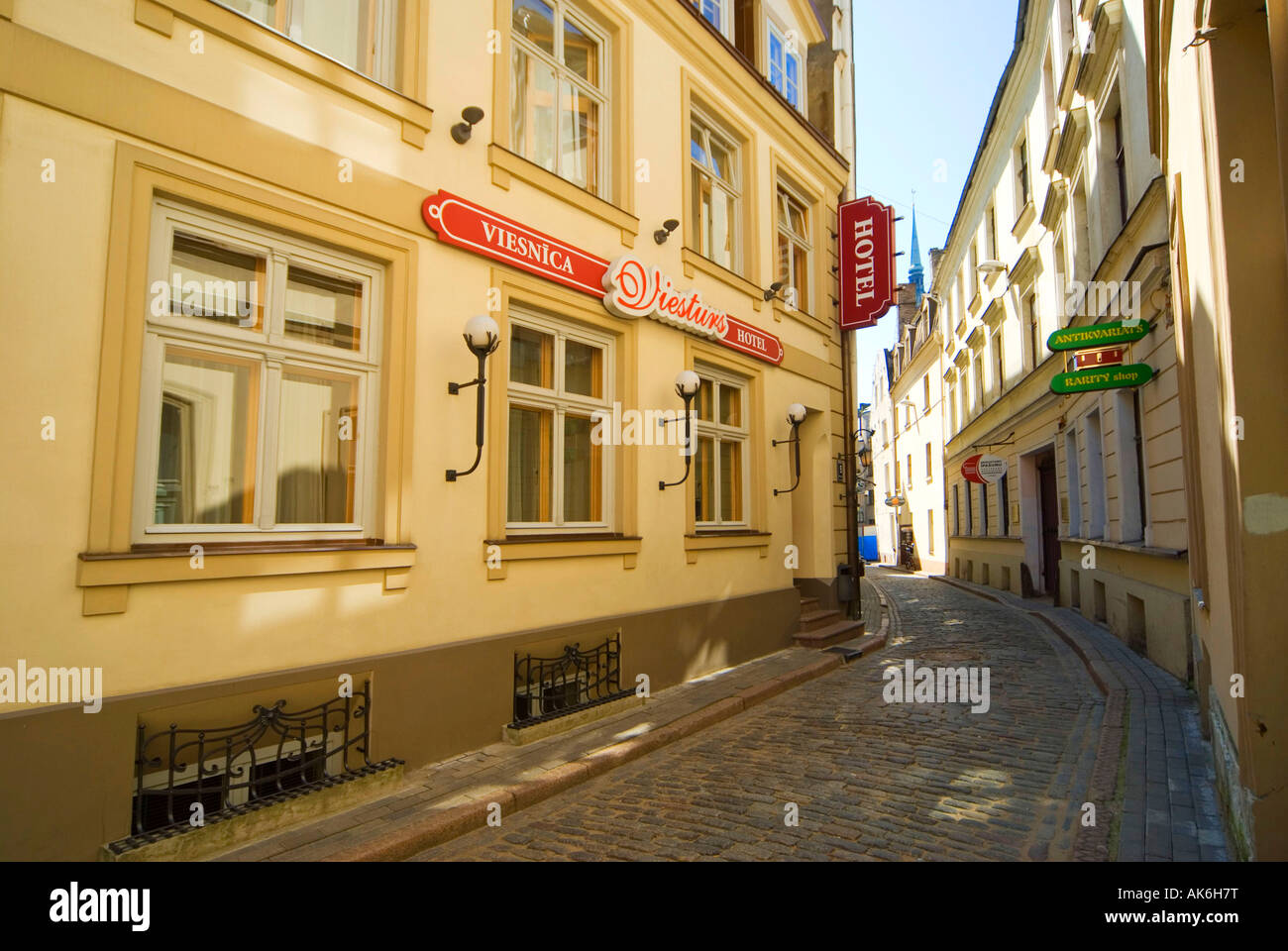Hotel Viestures / Riga Stock Photo - Alamy