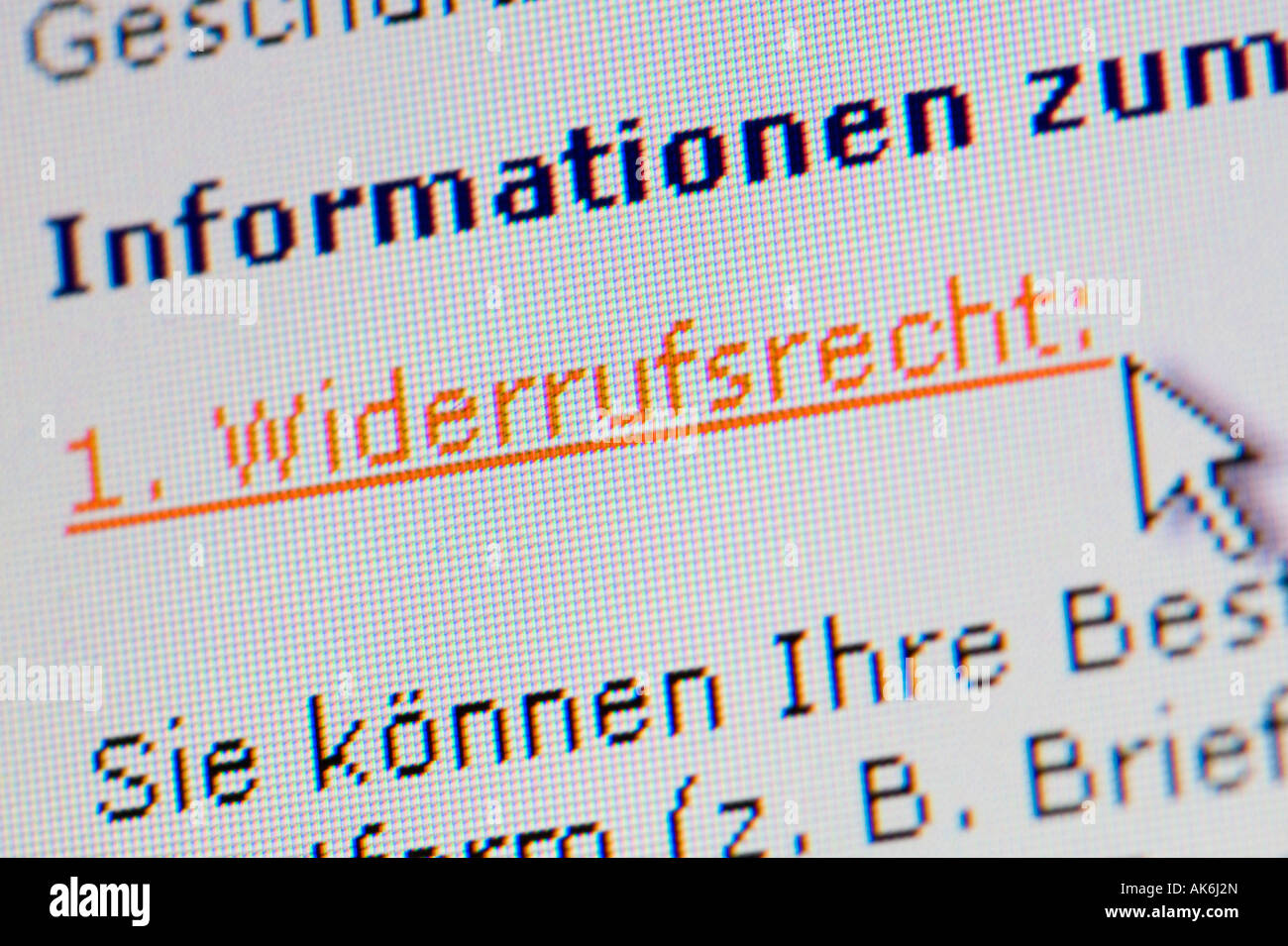 Right of rescission hi-res stock photography and images - Alamy