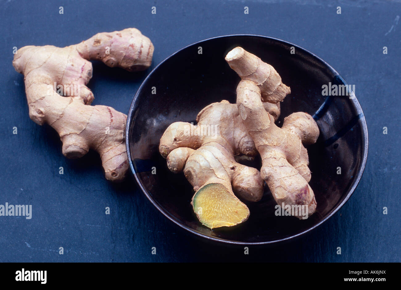 Common Ginger root Stock Photo - Alamy