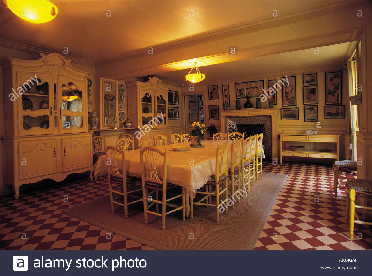 Monet House Interior Stock Photos & Monet House Interior Stock Images ...