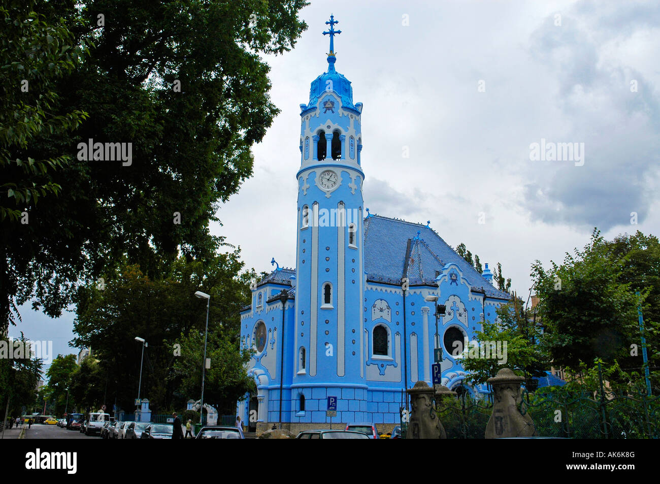 Blue church st elizabeths church hi-res stock photography and images ...