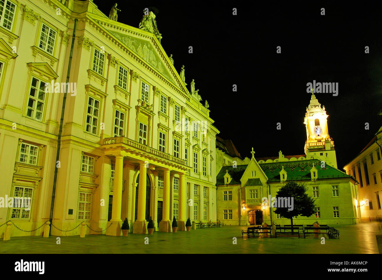 Primatial Palais / Bratislava Stock Photo - Alamy