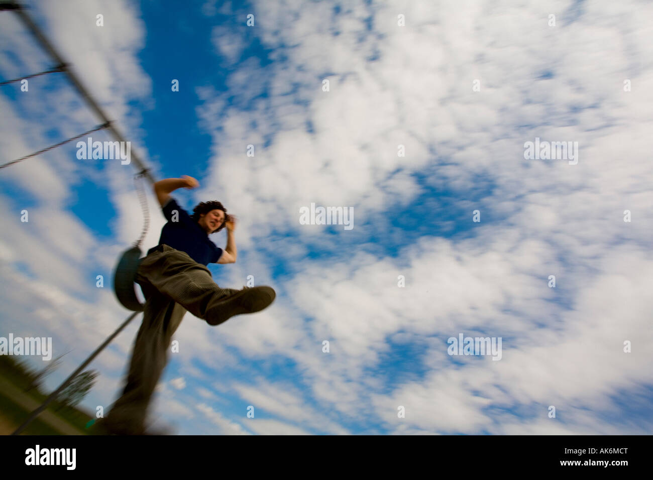 Jump off swing hi-res stock photography and images - Alamy