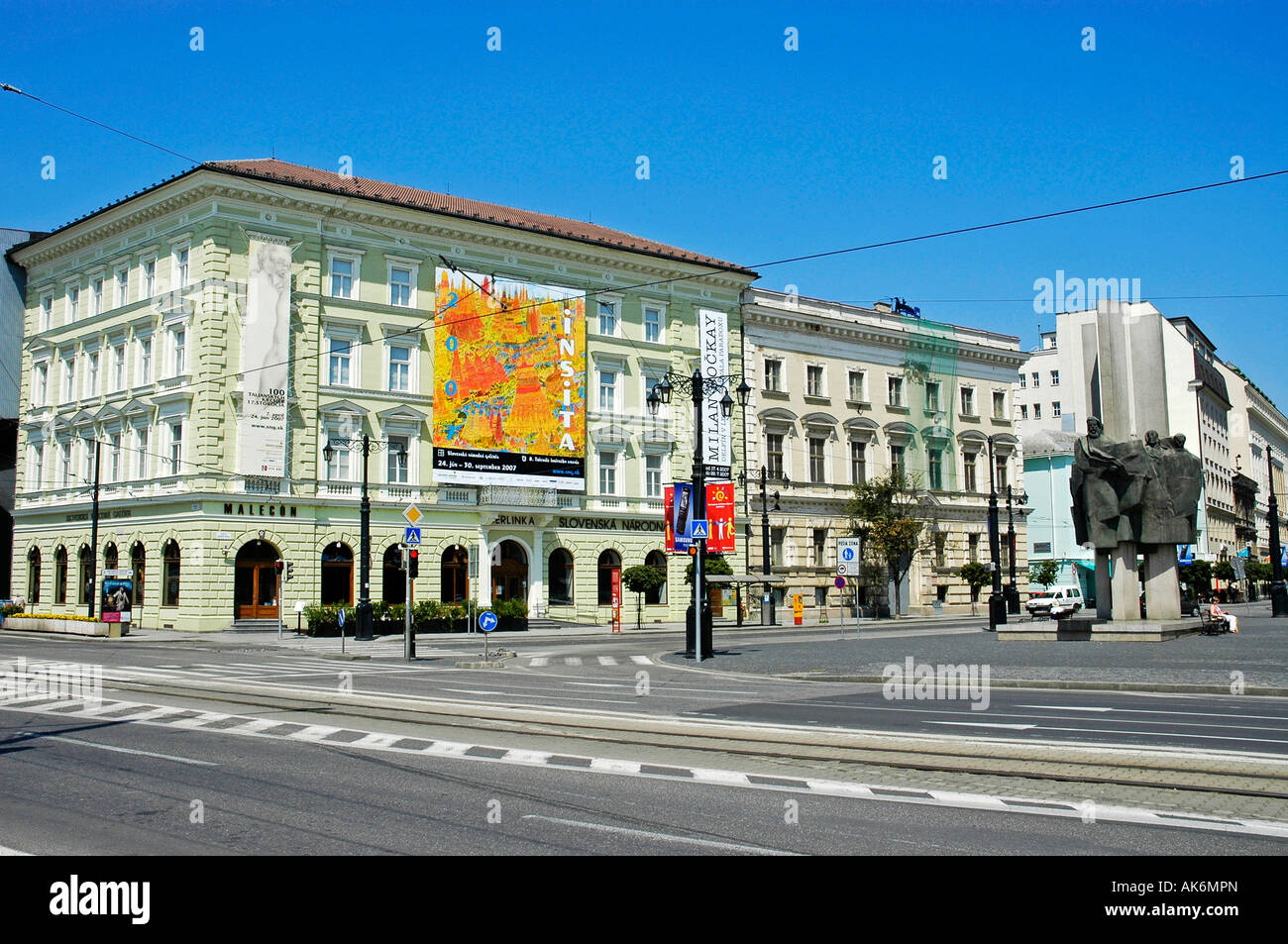 National gallery / Bratislava Stock Photo - Alamy