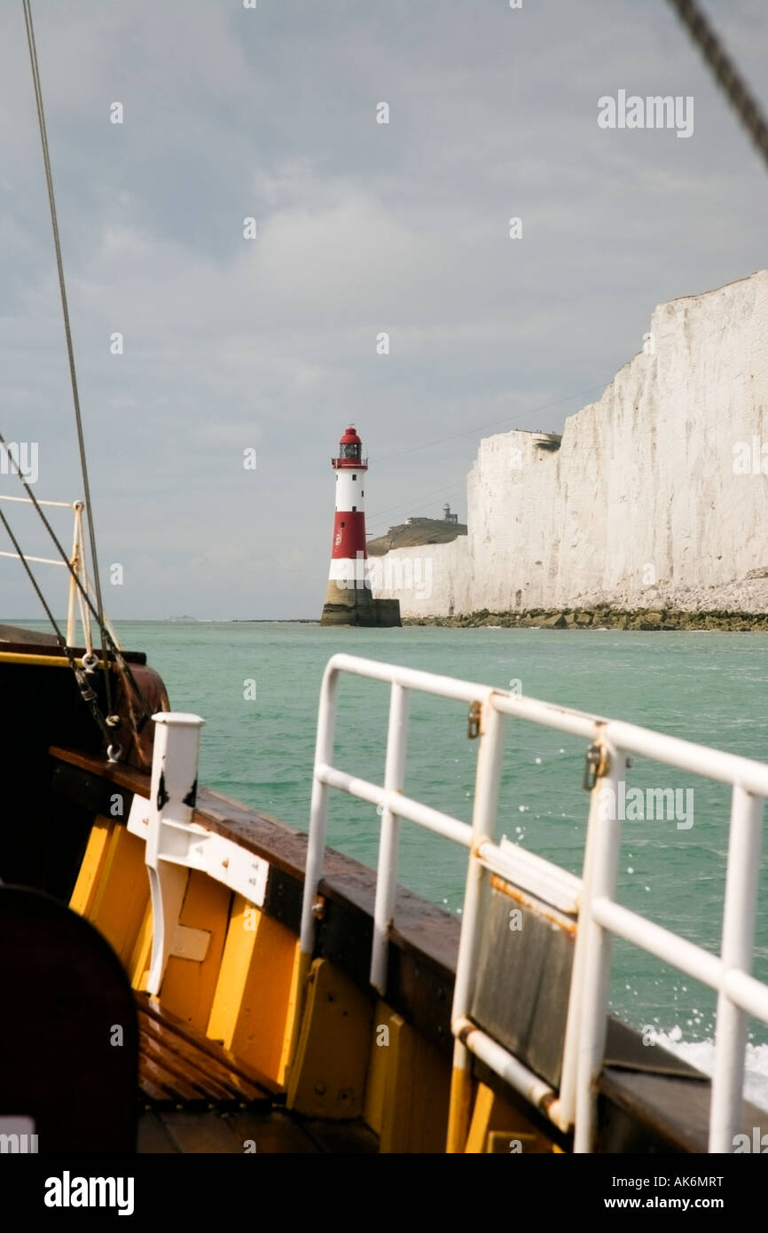 Beachy Head from sea Stock Photo - Alamy