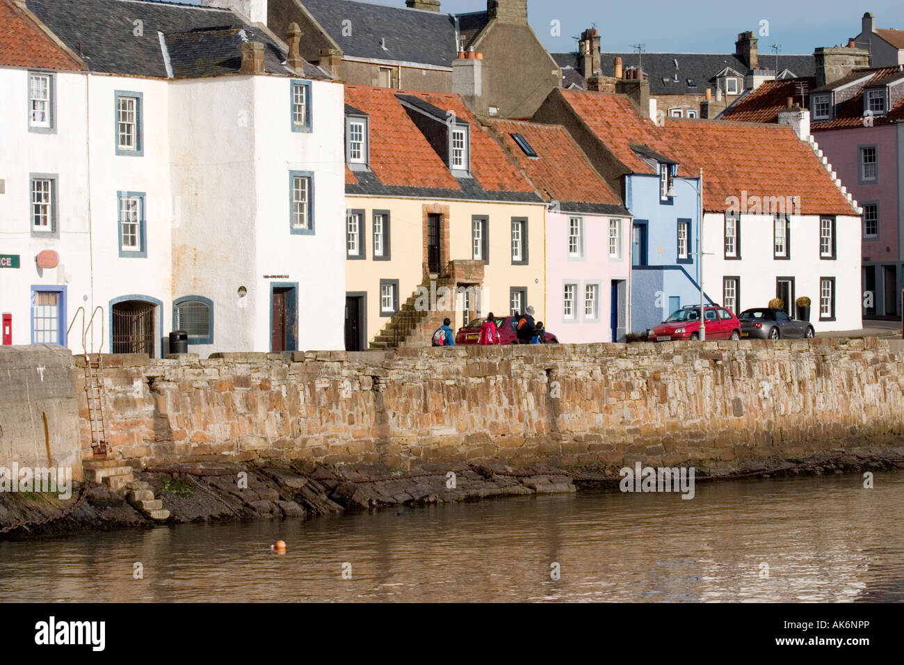 St Monans Harbour in Fife, Scotland Stock Photo - Alamy