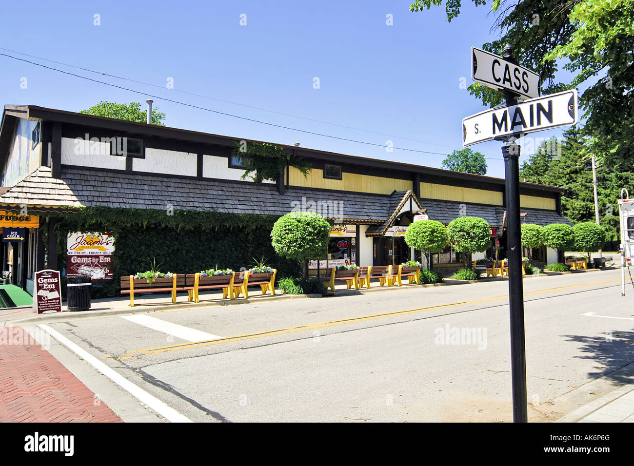 Main street frankenmuth hi-res stock photography and images - Alamy