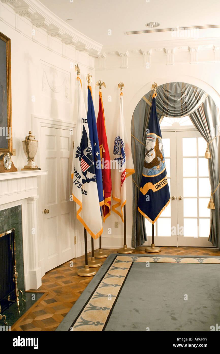 The Cabinet room in the White House Washington DC Stock Photo - Alamy