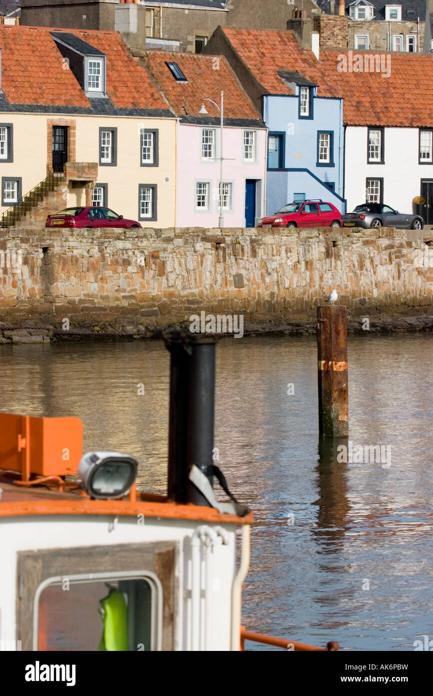 St Monans Harbour in Fife, Scotland Stock Photo - Alamy