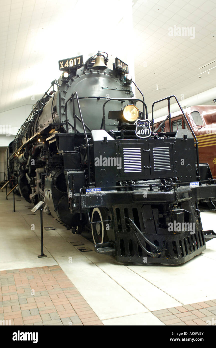 The Union Pacific 4017 Big Boy train at the National railroad Museum ...