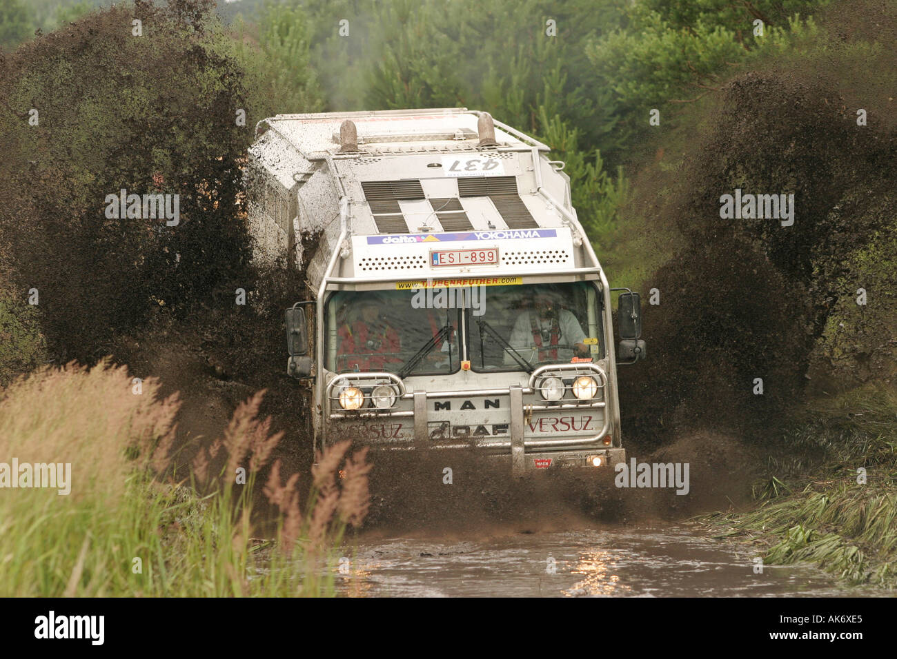 Rallye truck man hi-res stock photography and images - Alamy