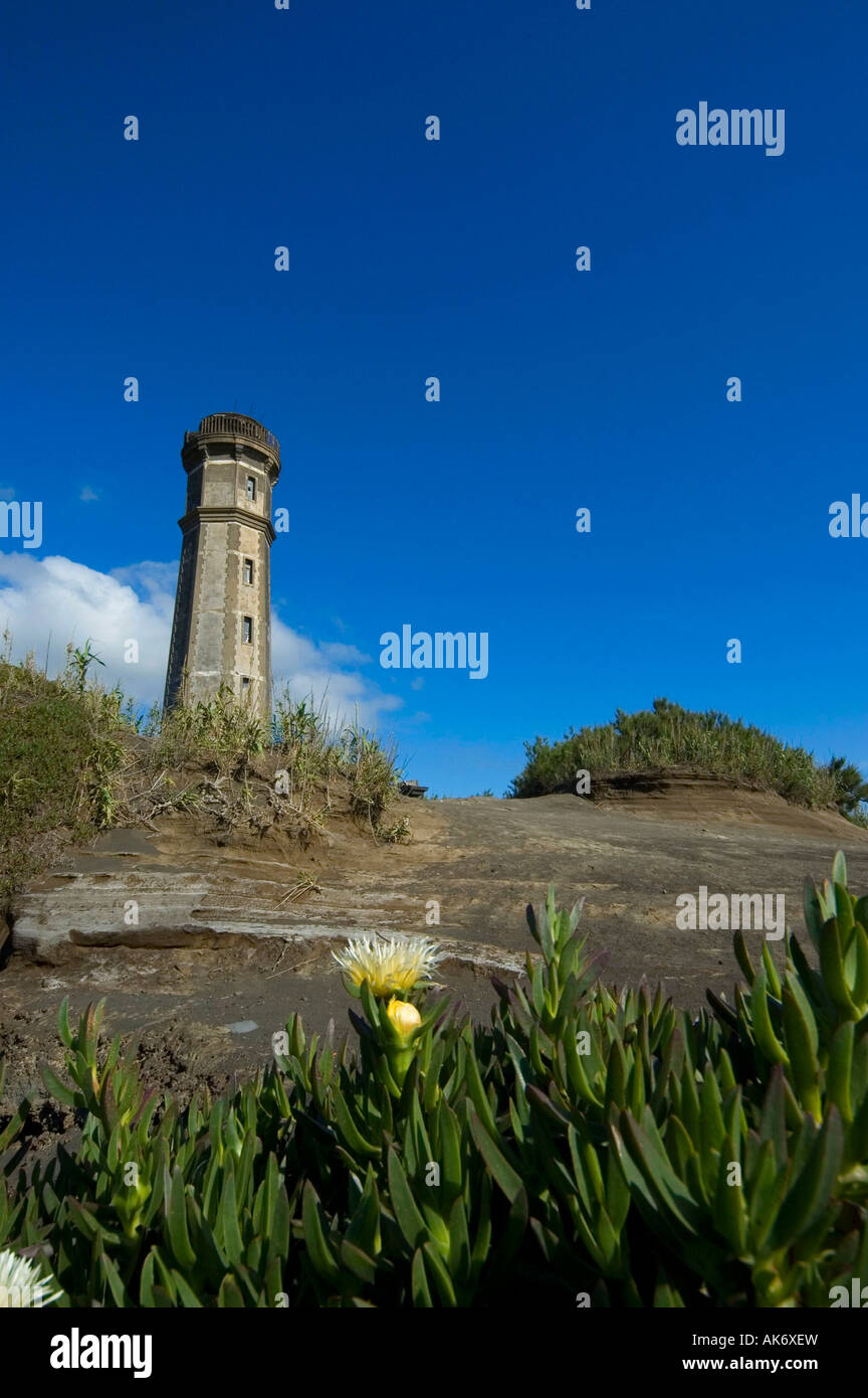 Lighthouse of Capelo / Island Faial Stock Photo - Alamy