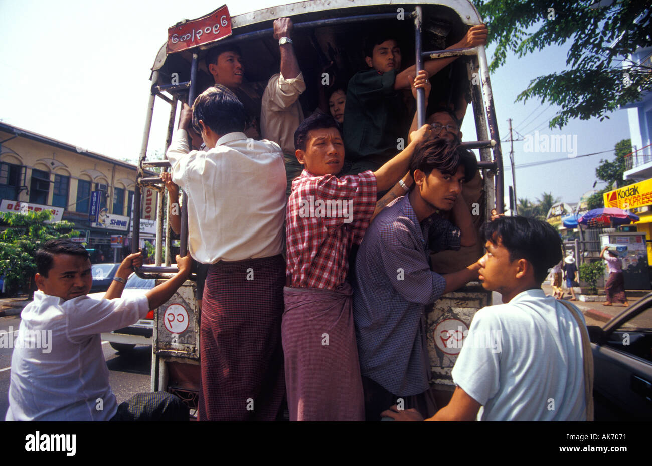 Crowded bus hi-res stock photography and images - Alamy
