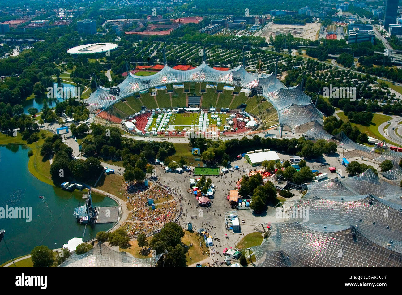 Olympic stadium / Munich Stock Photo - Alamy