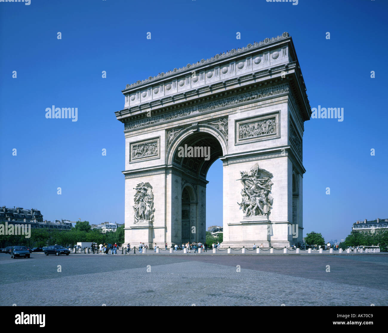Arch of Triumph Paris France Stock Photo - Alamy