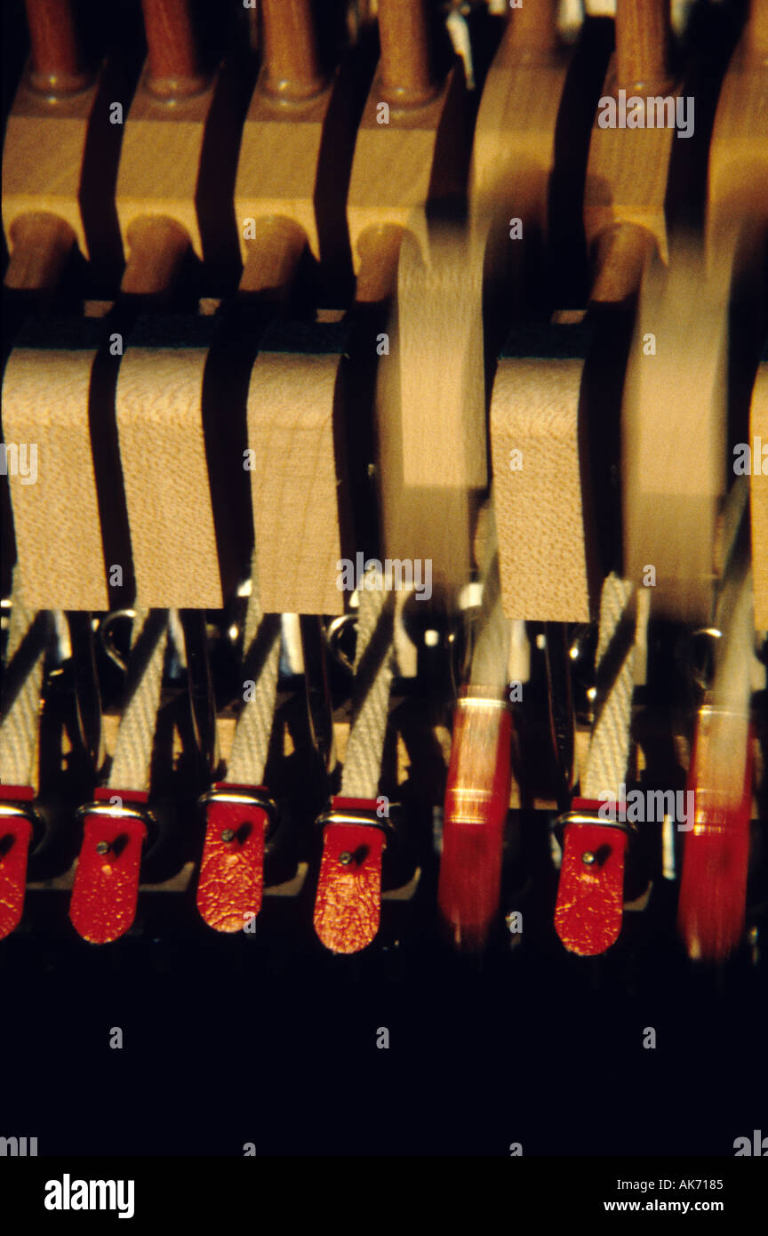Piano hammers hi-res stock photography and images - Alamy
