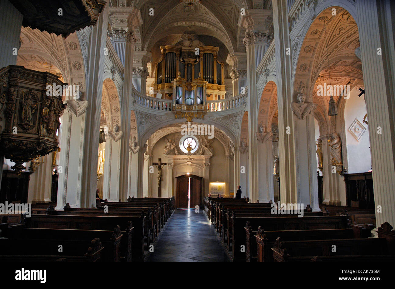 Interior of st andreas church hi-res stock photography and images - Alamy