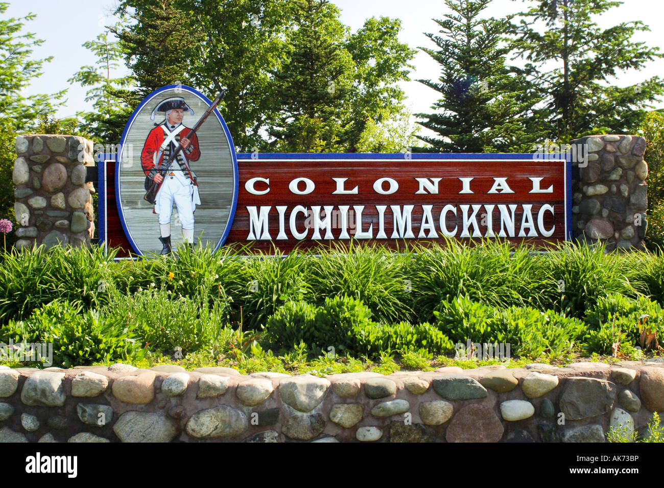 Colonial michilimackinac hi-res stock photography and images - Alamy