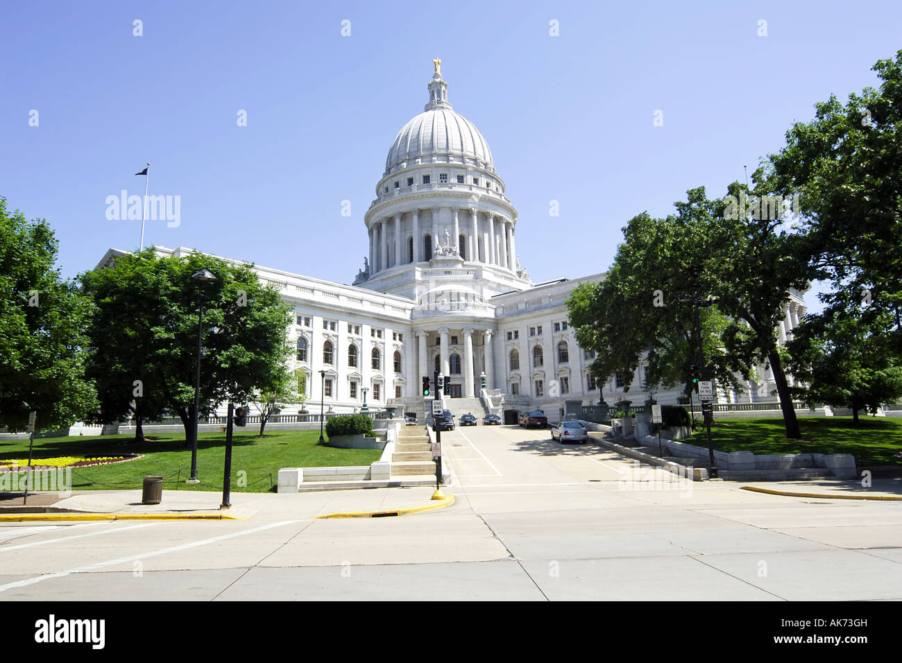 The Wisconsin State Capitol building in Madison WI Stock Photo - Alamy