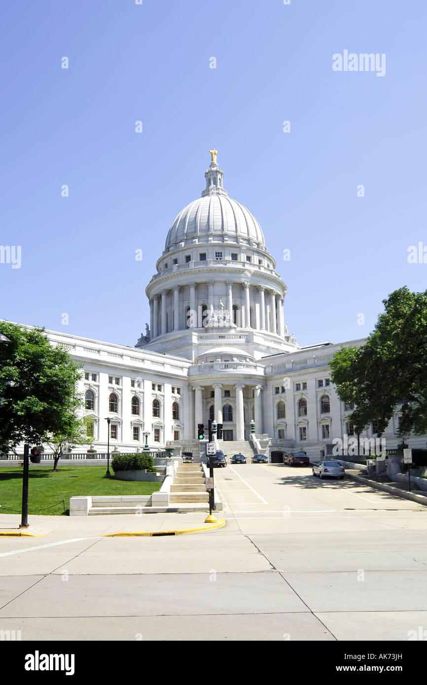 The Wisconsin State Capitol building in Madison WI Stock Photo - Alamy