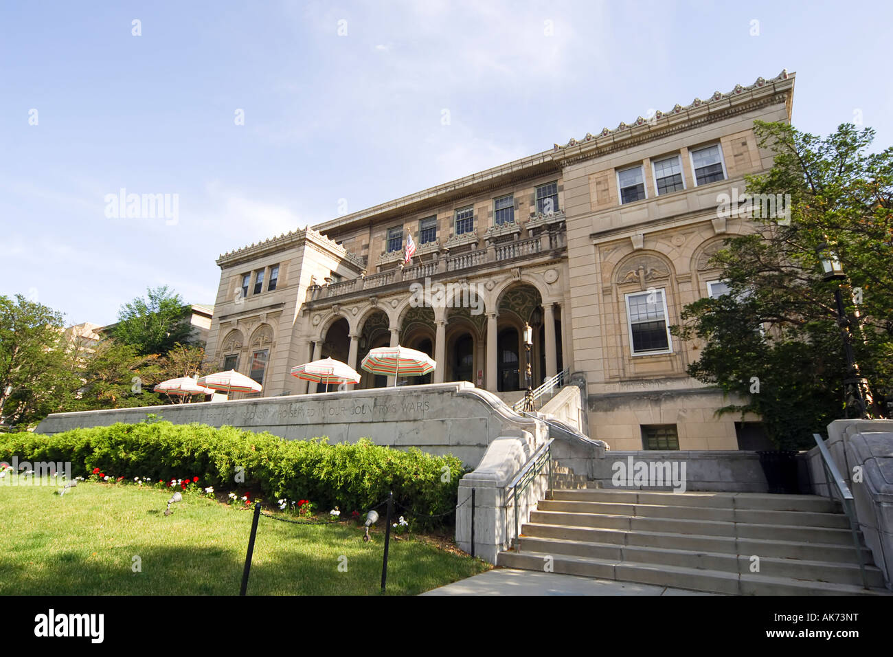 The memorial Union building on the University campus at Madison WI ...