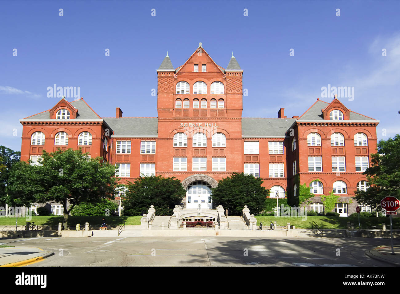 The Science Hall on the University campus at Madison Wisconsin WI Stock ...