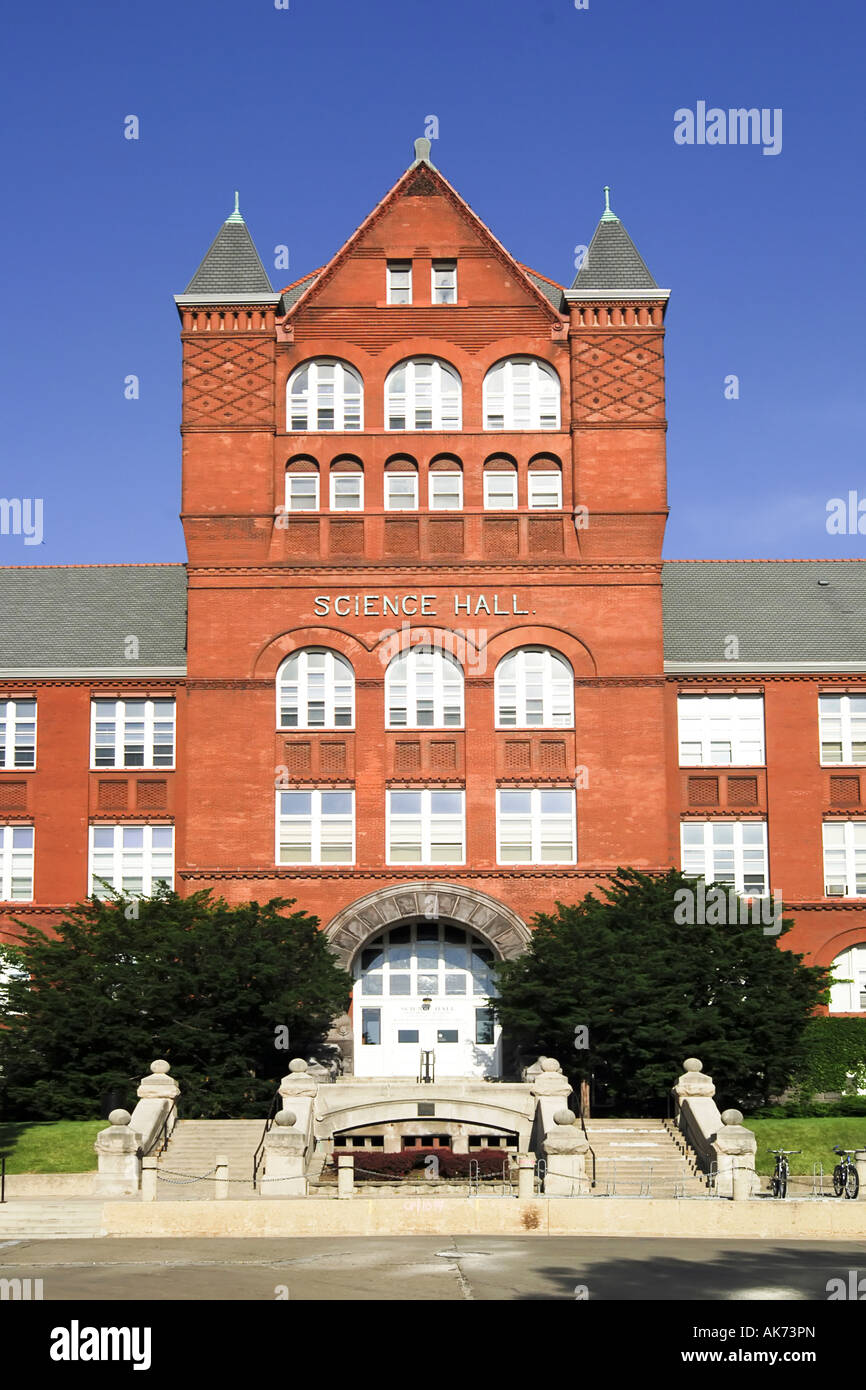 The Science Hall on the University campus at Madison Wisconsin WI Stock ...