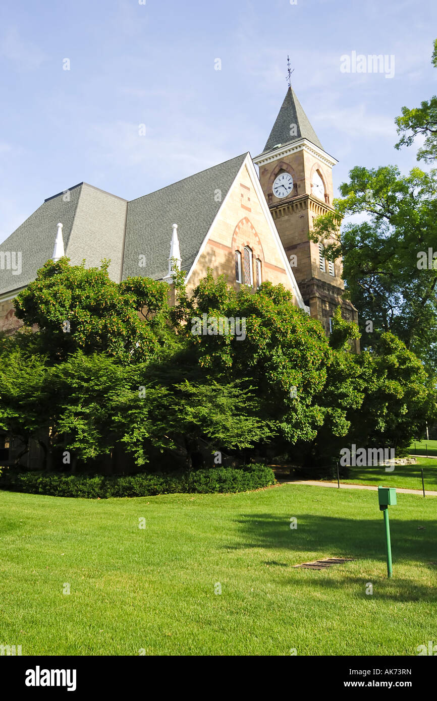 The Music Hall building on the University campus at Madison Wisconsin ...