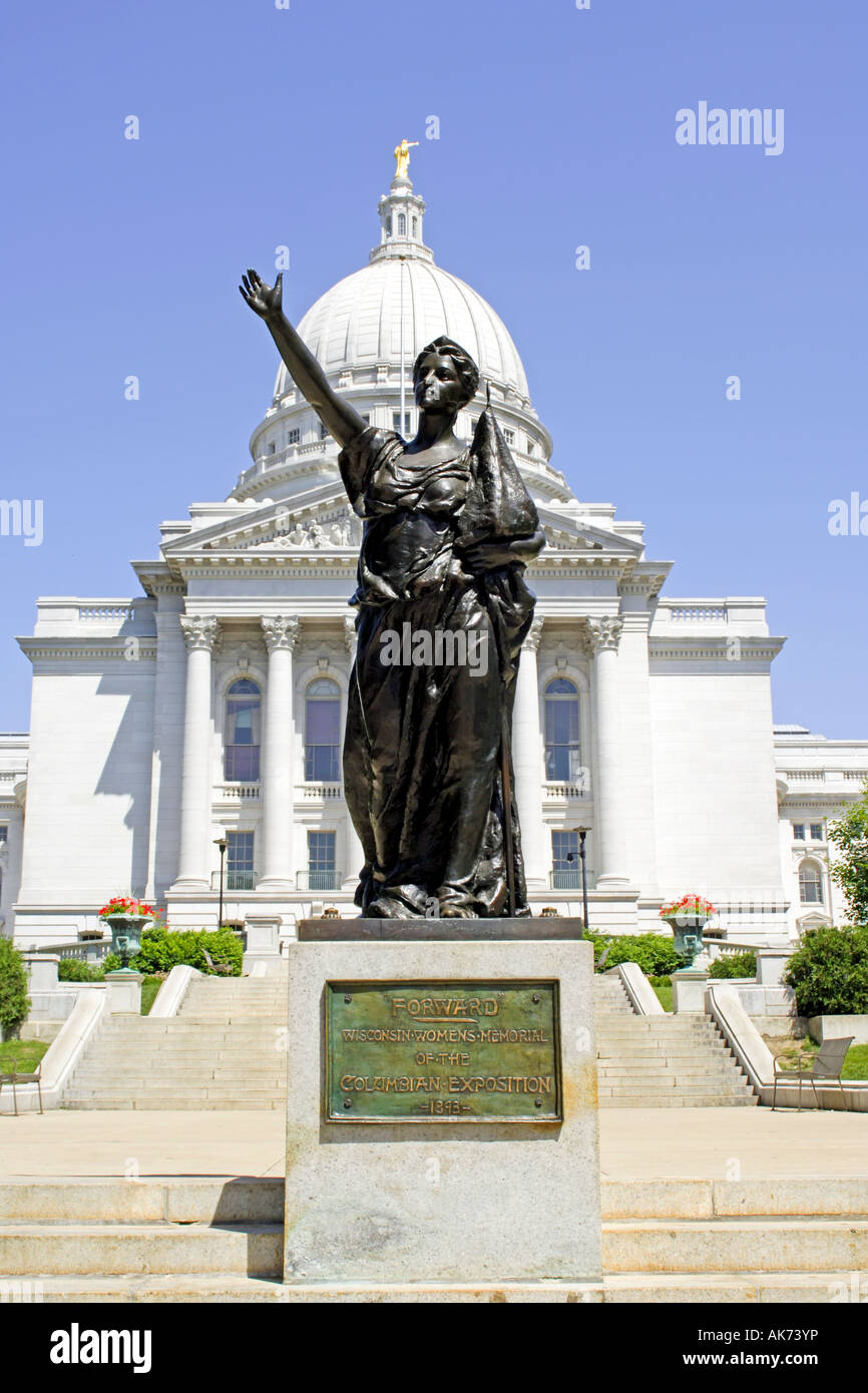 The Wisconsin State Capitol building in Madison WI Stock Photo - Alamy