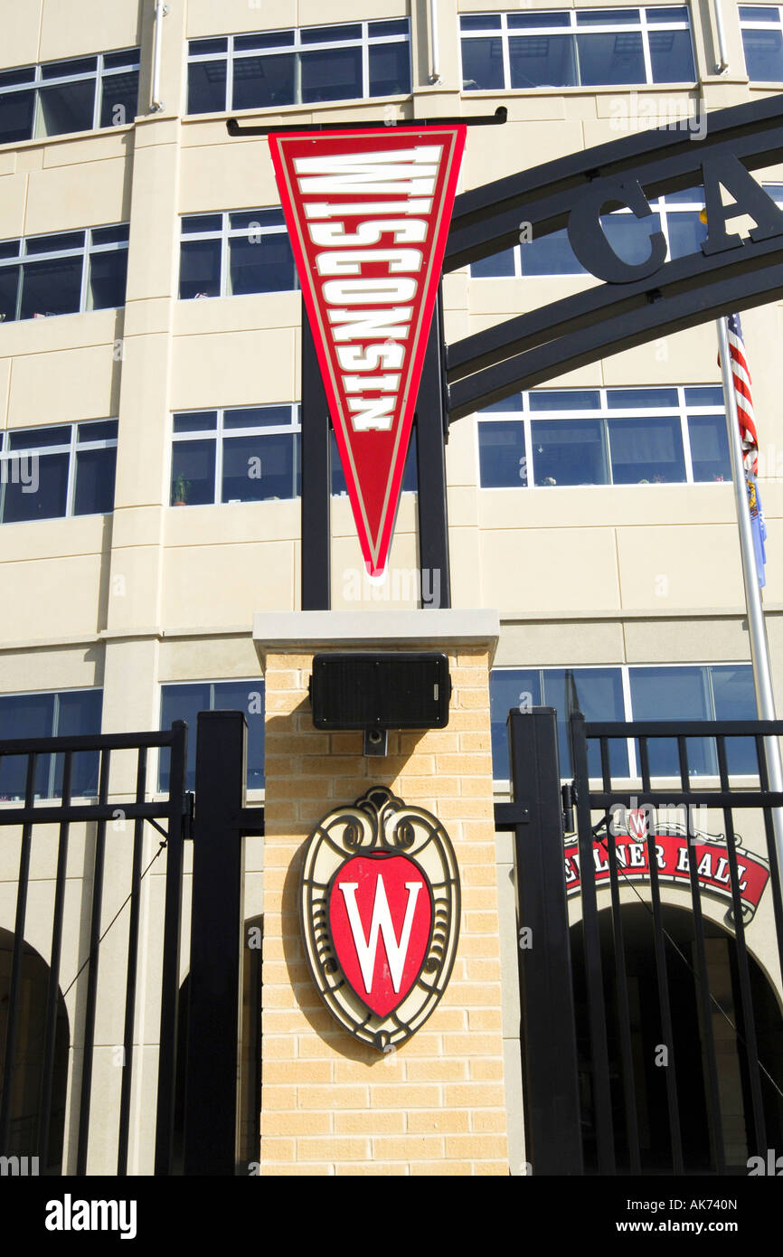 Camp Randall Football Stadium on the University of Wisconsin Madison ...