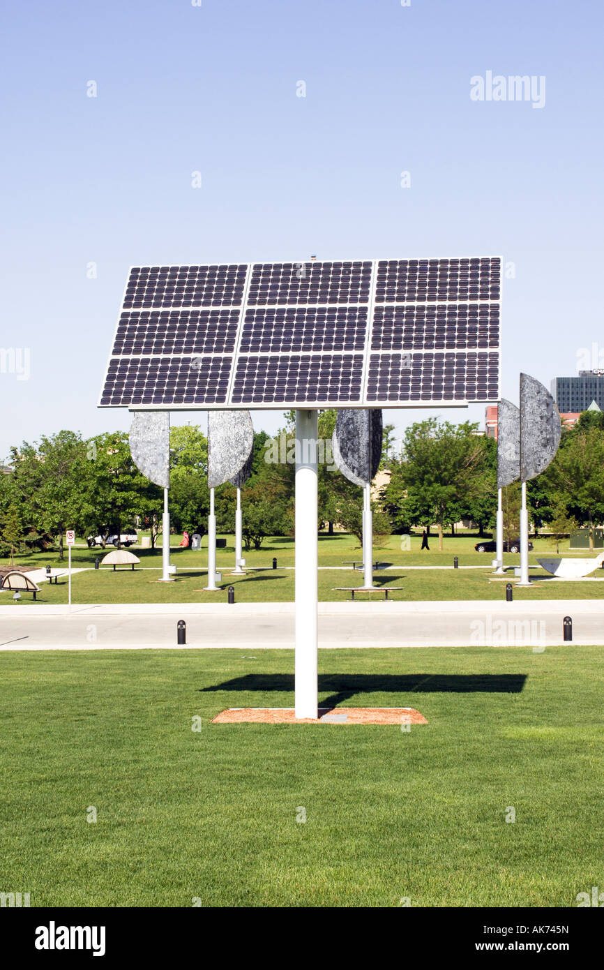 Panel Solar System Rotation