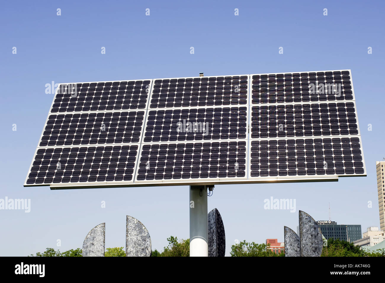Rotating Solar energy panels Stock Photo - Alamy